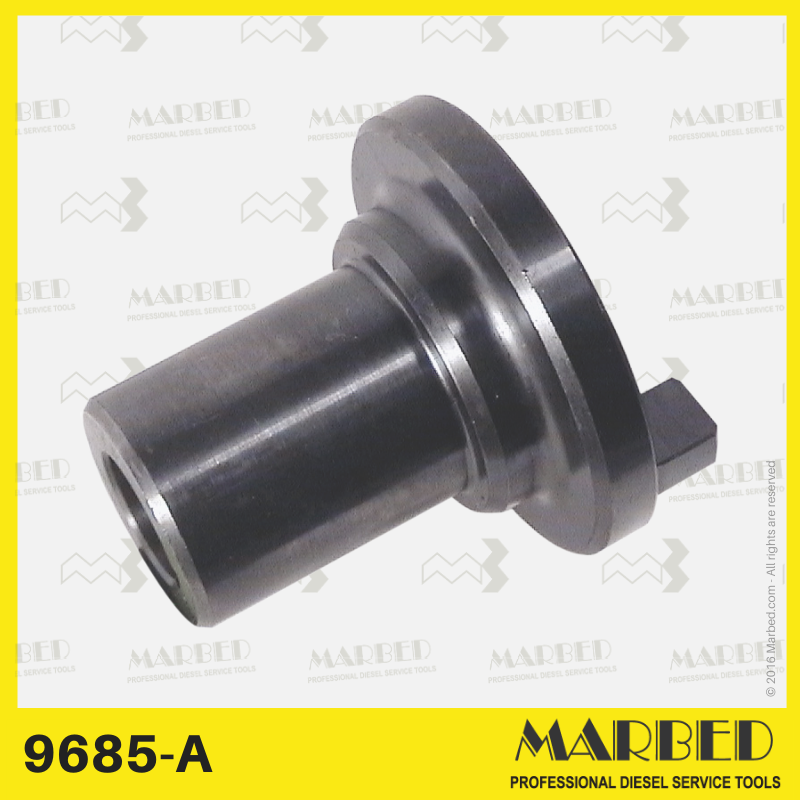 Marbed 9685-A Coupling System Half - Steel, 30 mm Conical Shaft, Dies